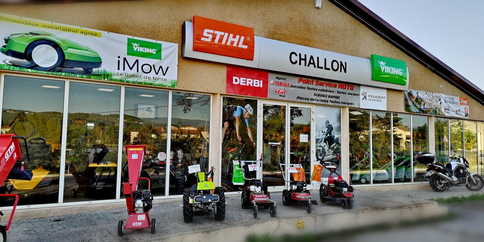 Magasin Les Vans - Challon Motoculture vente motoculture et matériel de ...